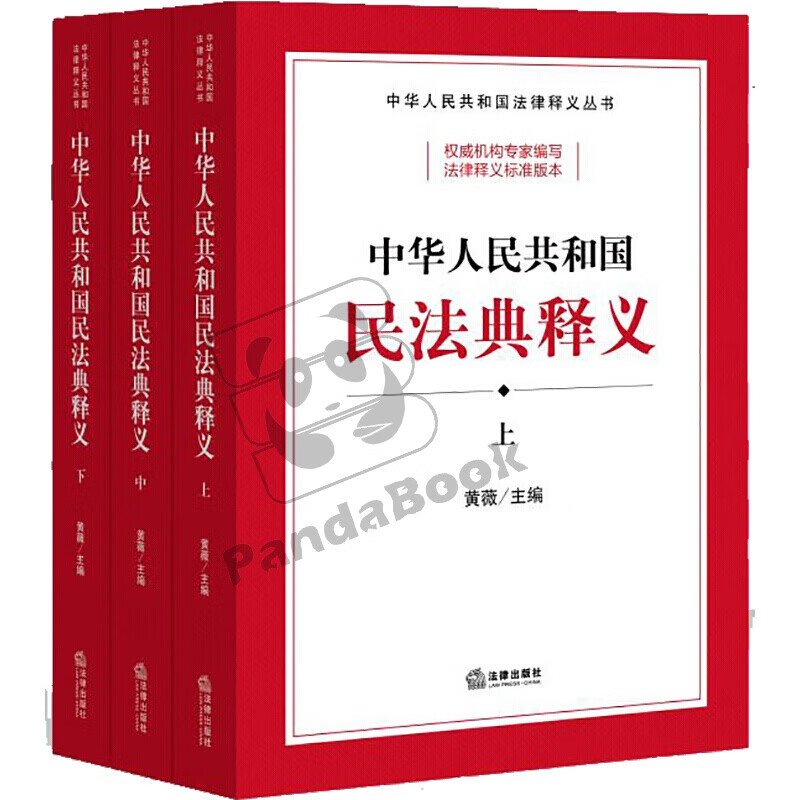 中华人民共和国民法典释义（上中下）