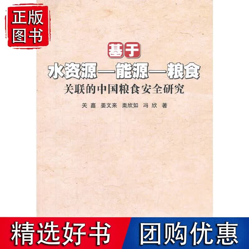基于水资源—能源—粮食关联的中国粮食安全研究