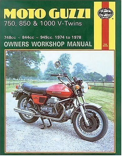 Moto Guzzi 750, 850 & 1000 V-Twins (74 - 78) Haynes Repair Manual