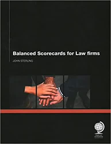 Balanced Scorecards for Law firms