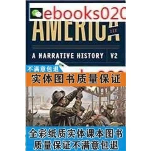 America A Narrative History 11th Eleventh Edition Vol. 2..