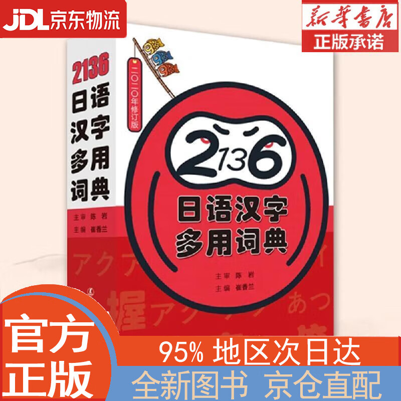 【全新畅销书籍】2136日语汉字多用词典 陈岩崔香兰 辽宁人民出版社
