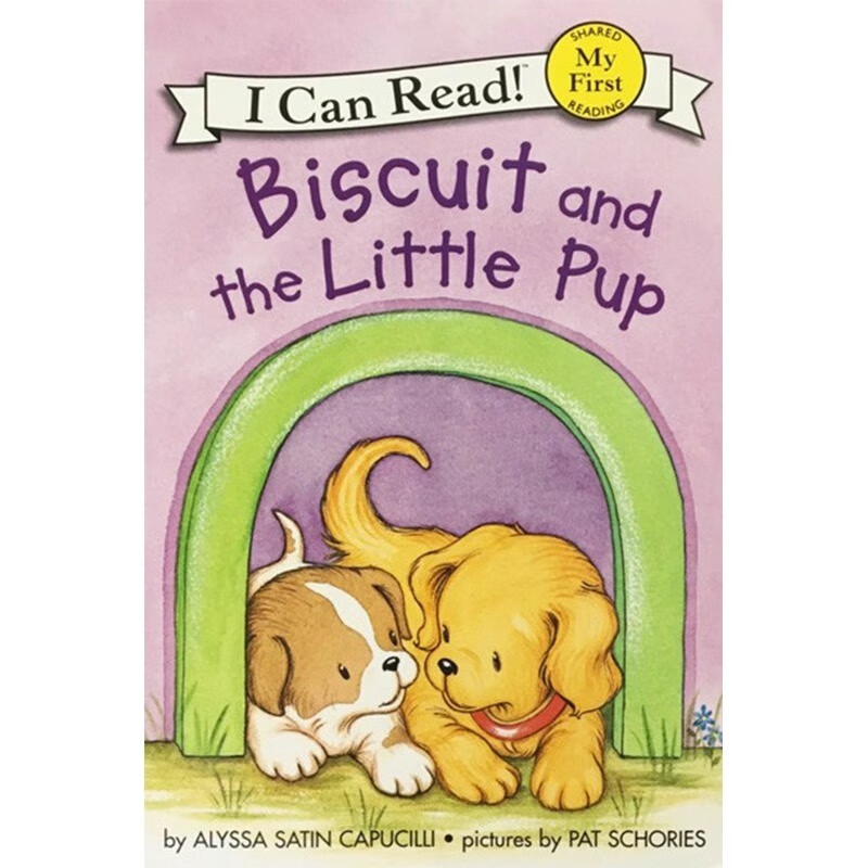 I Can Read 饼干狗英语绘本 小饼干狗英文绘本 英文原版绘本 My First Biscuit第1阶段3-8岁儿童英语零基础启蒙绘本汪培珽书单推荐 【小饼干和小狗】