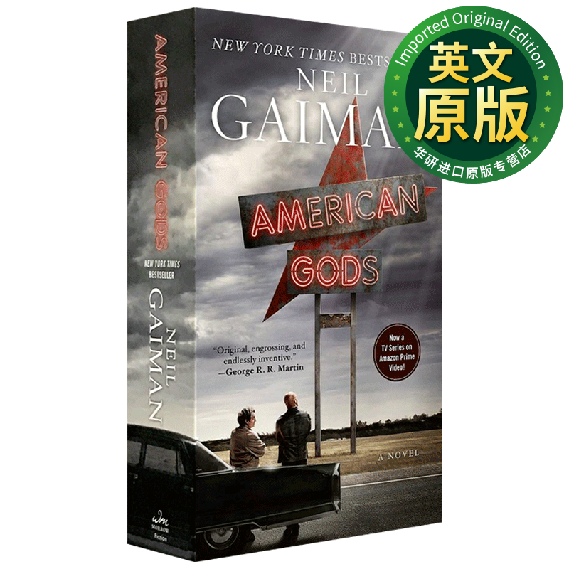 美国众神 英文原版 American Gods 英文版 影视小说 Gaiman, Neil
