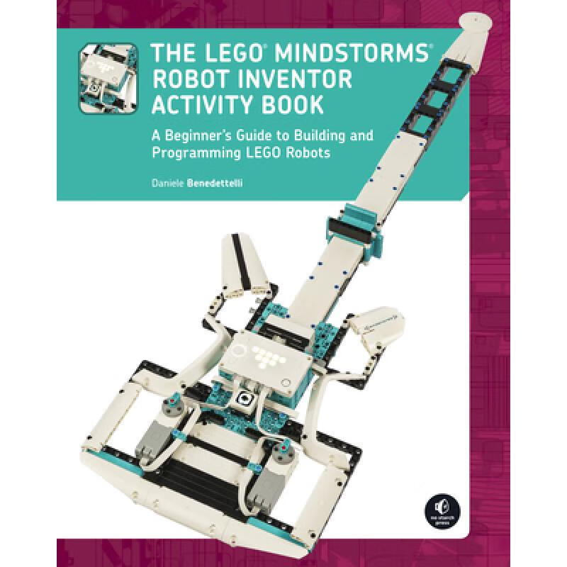 现货 英文原版 The Lego Mindstorms Robot Inventor Activity Book: A Beginner's Guide to Building and Program
