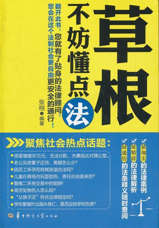 草根不妨懂点法 张栩编著