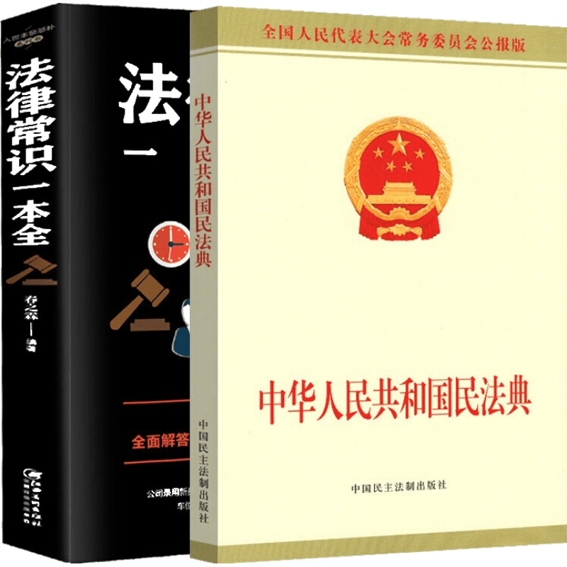 【2册套装】中华人民共和国民法典：全国人民代表大会常务委员会公报版+法律常识一本全