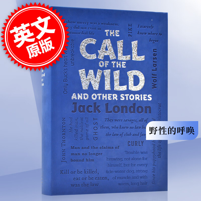 现货 野性的呼唤 Word Cloud Classics系列 英文原版 The Call