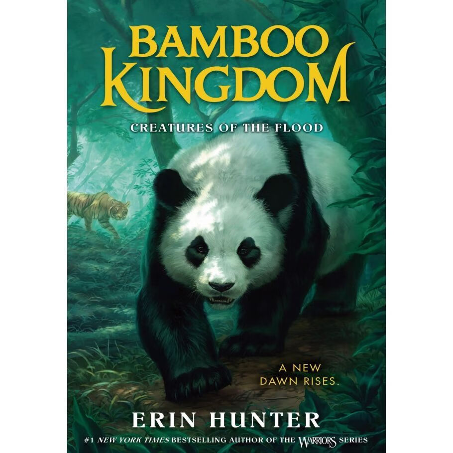 Bamboo Kingdom #1: Creatures of the Flood 英文纸质书 通用