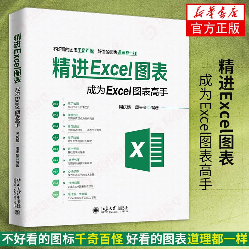 精进Excel图表 成为excel图表高手 Excel表格制作 office自动化 office excel 官网