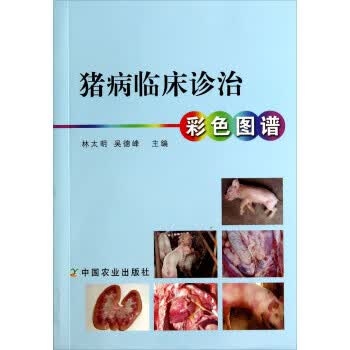 猪病临床诊治彩色图谱 林太明,吴德峰主编 中国农业出版社