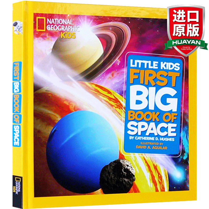 英文原版 美国国家地理少儿百科Little Kids First Big Book of Space