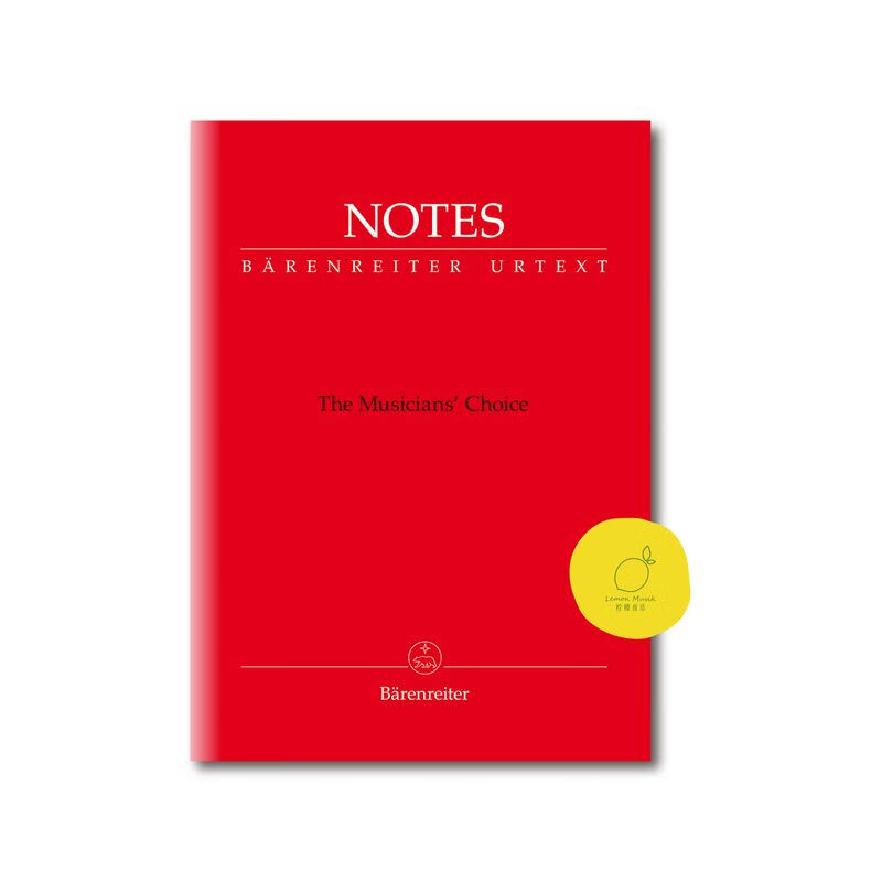 五线谱本 骑熊士 Notes The Musicians Choice BA08100