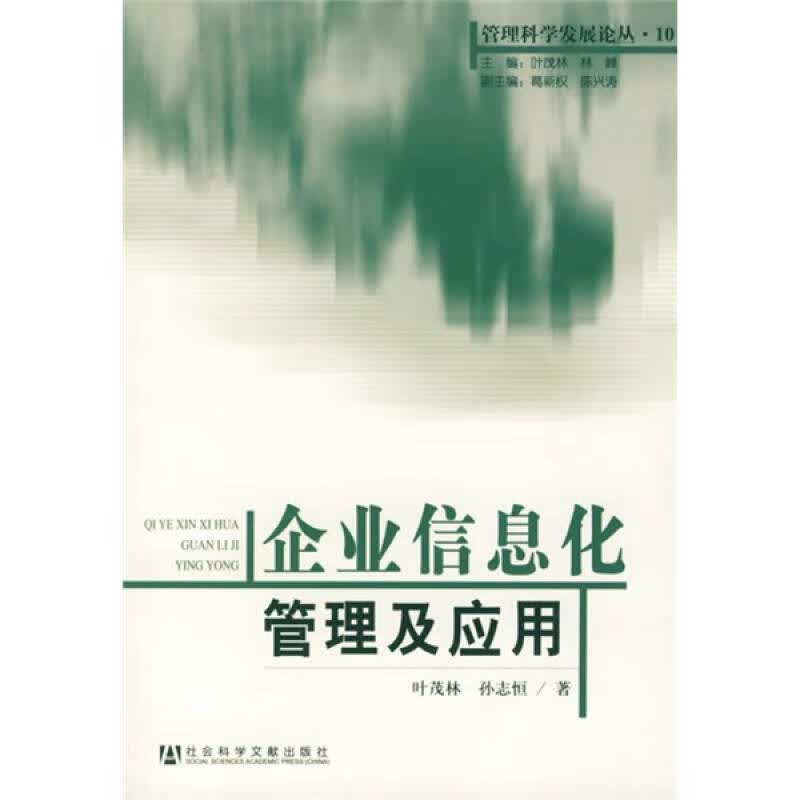 企业信息化管理及应用【好书】