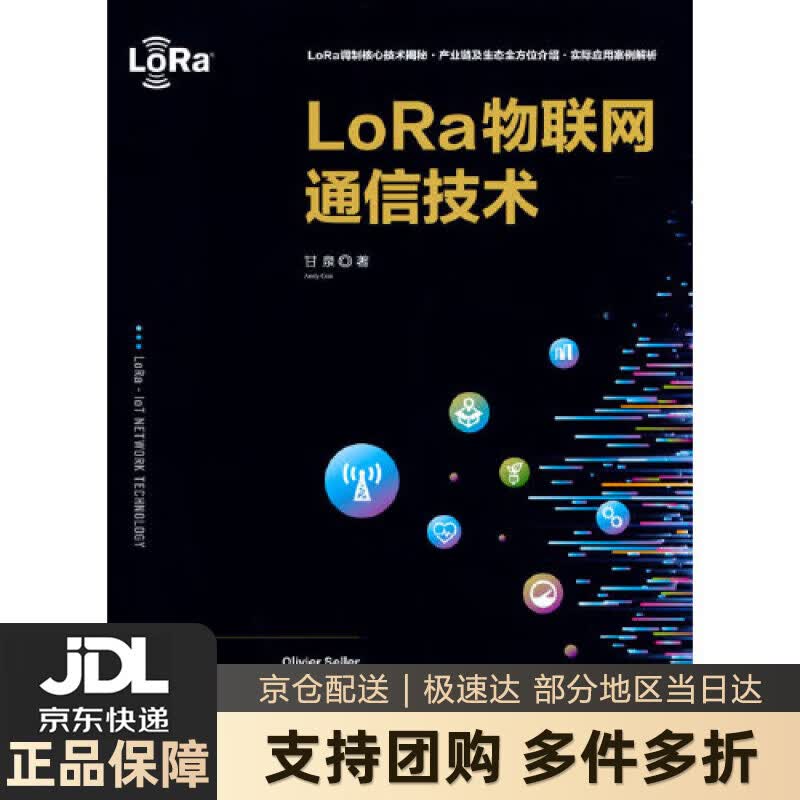 【 送货上门】LoRa物联网通信技术 甘泉 清华大学出版社