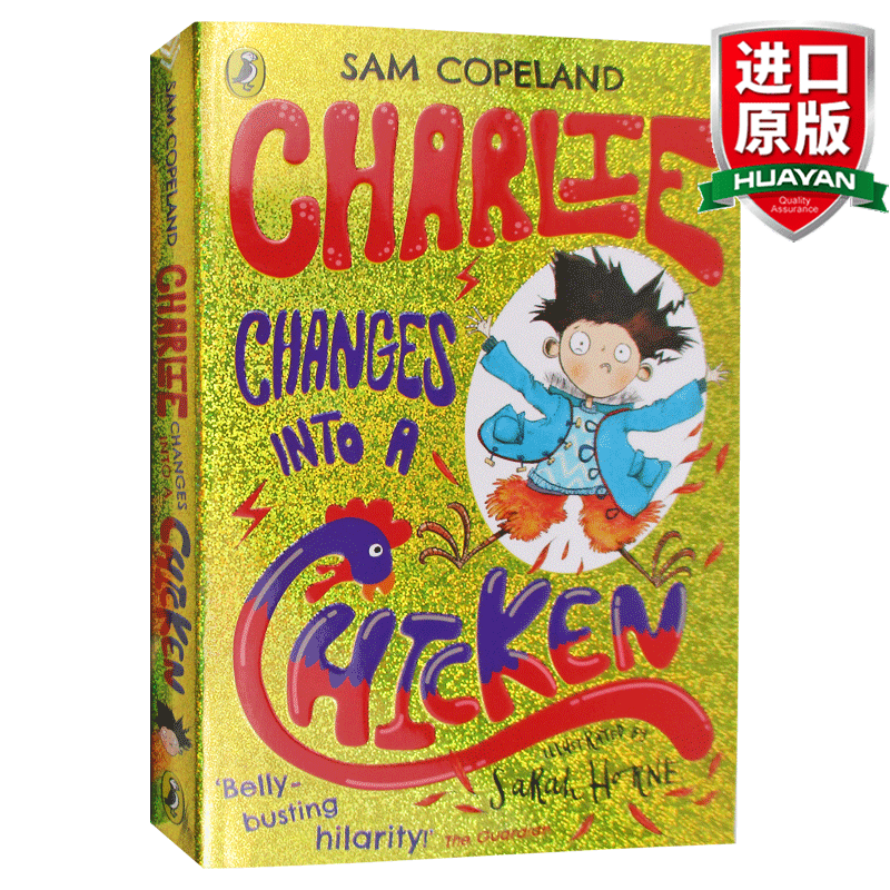 英文原版 查理变成一只鸡 Charlie Changes Into a Chicken