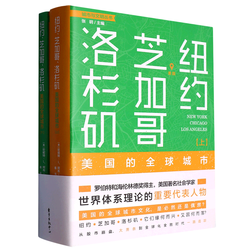 纽约芝加哥洛杉矶(美国的全球城市上下)/城市与文明丛书