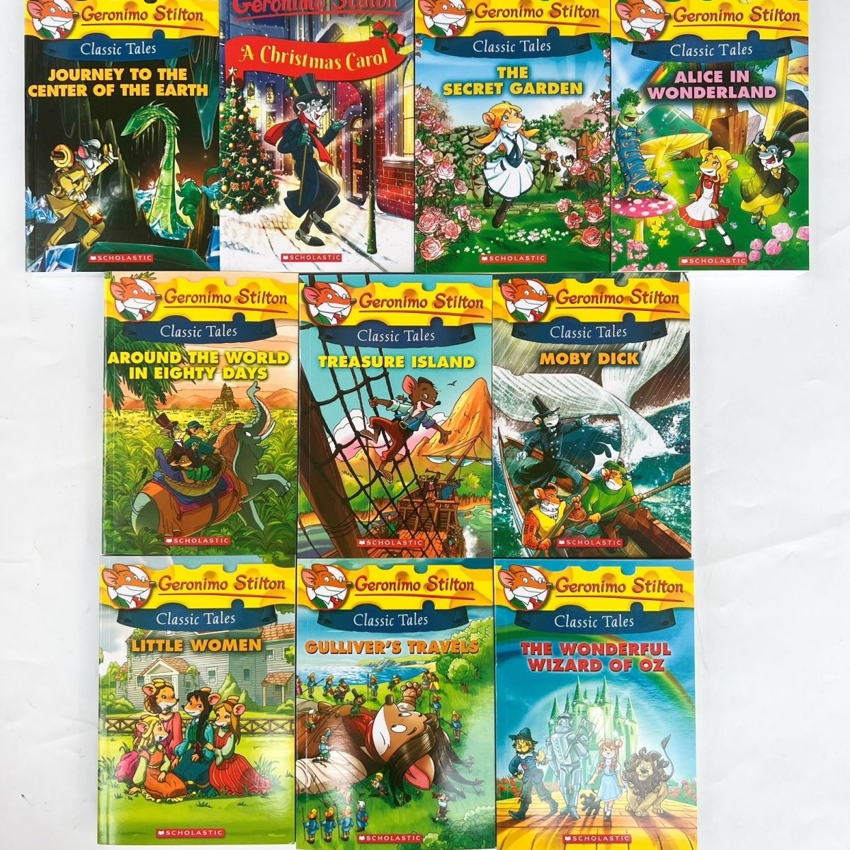 原版 Geronimo Stilton 老鼠记者 Classic Tales 10册