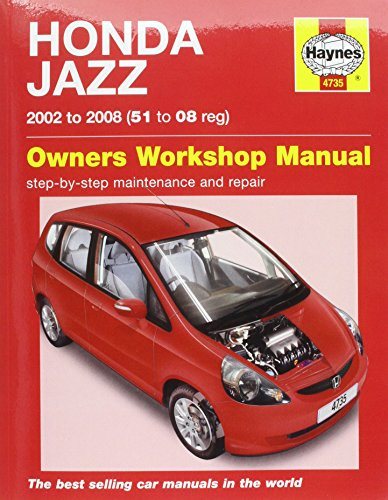 Honda Jazz (02 - 08) Haynes Repair Manual