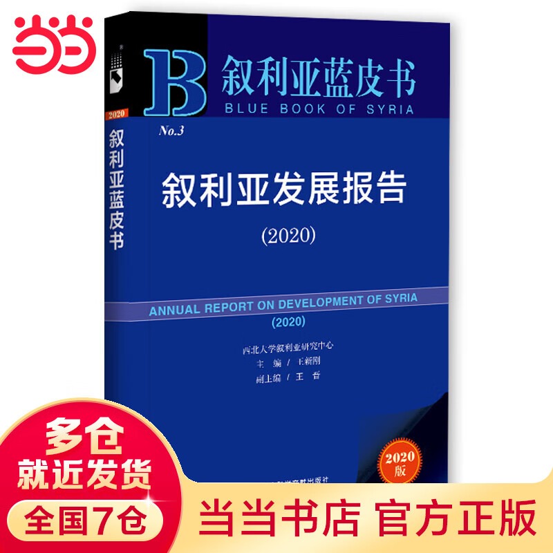 叙利亚蓝皮书：叙利亚发展报告（2020）