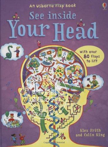 现货 英文原版 Your Head 探索你的脑袋 Usborne探索翻翻书系列