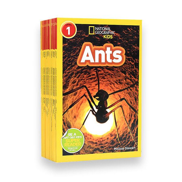 美国分级 National Geographic Kids pre-1-2-3 级 国家地理1级25册