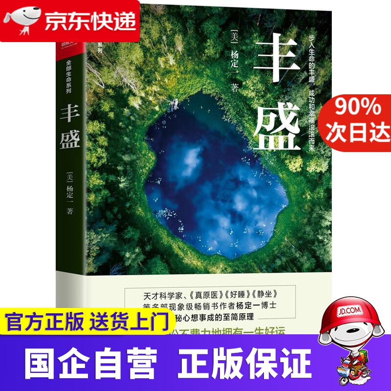 丰盛 杨定一 精装+彩印 简体中文版图书（步入生命的丰盛，成功和幸福滚滚而来） [美]杨定一 华龄