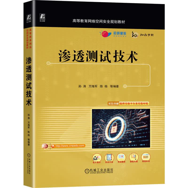 渗透测试技术 孙涛 万海军 陈栋 等编著机械工业出版社