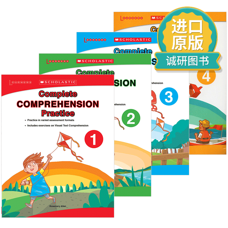 英文原版 学乐美国小学英语阅读理解 Complete Comprehension Practice 英文版