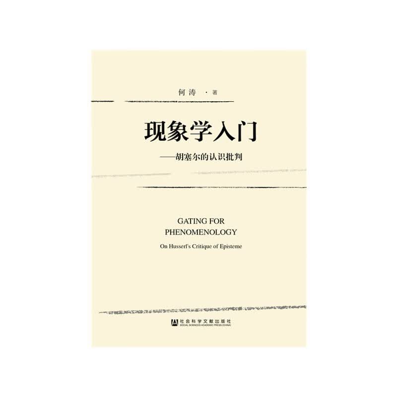 全新 现象学入门