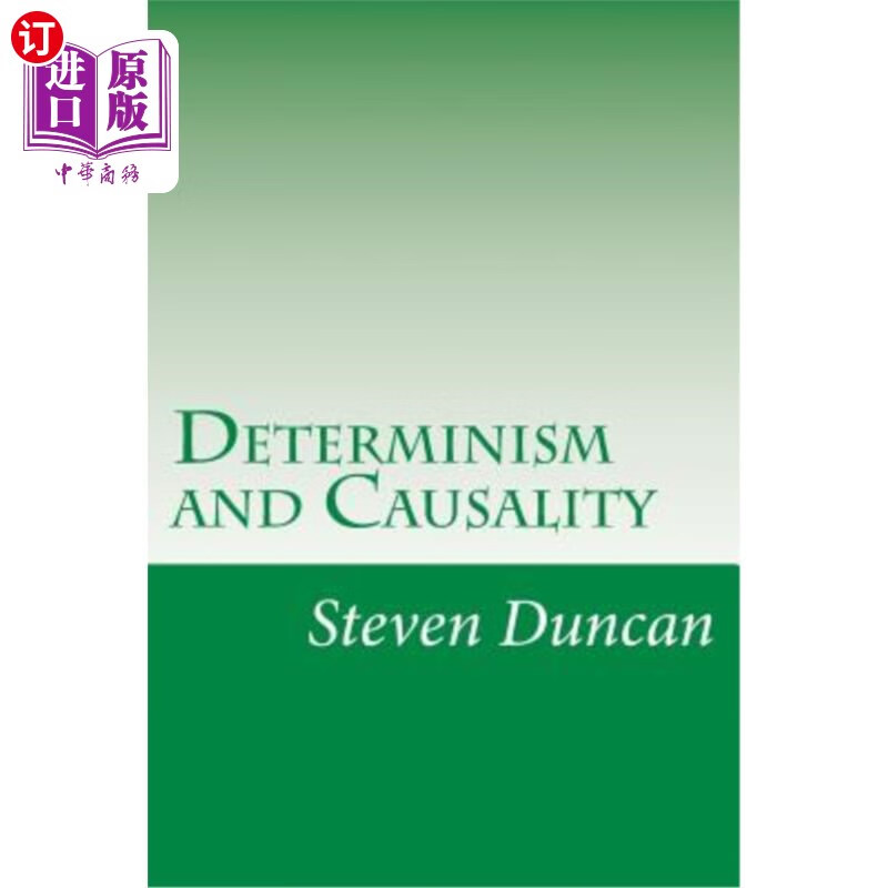 海外直订Determinism and Causality 决定论与因果关系