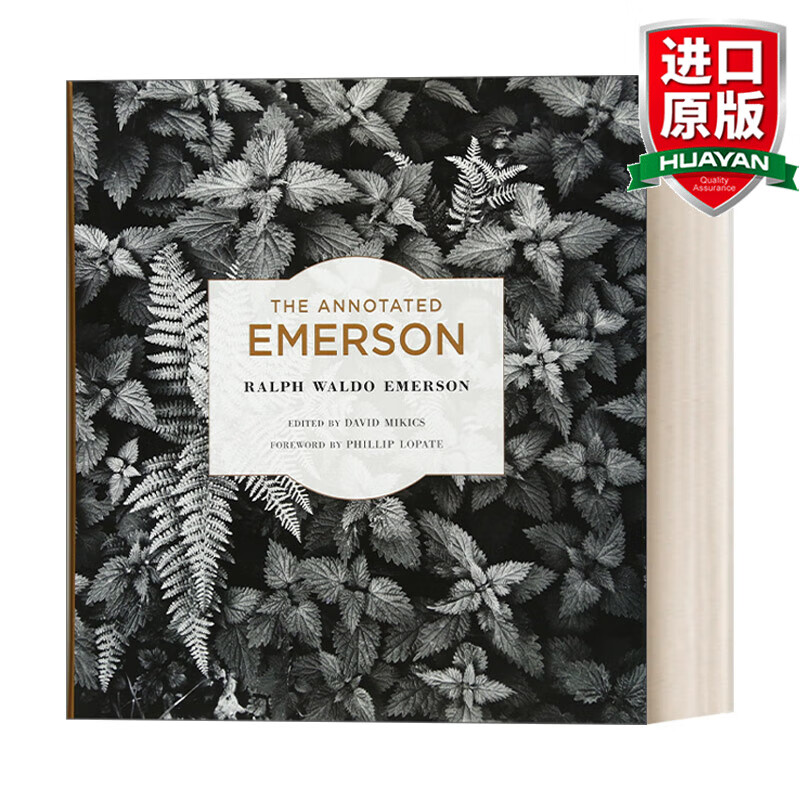The Annotated Emerson 英文原版 爱默生注解选集 英文版 进口英语原版书籍