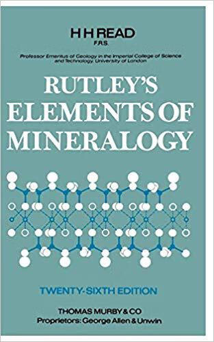 Rutley’s Elements of Mineralogy