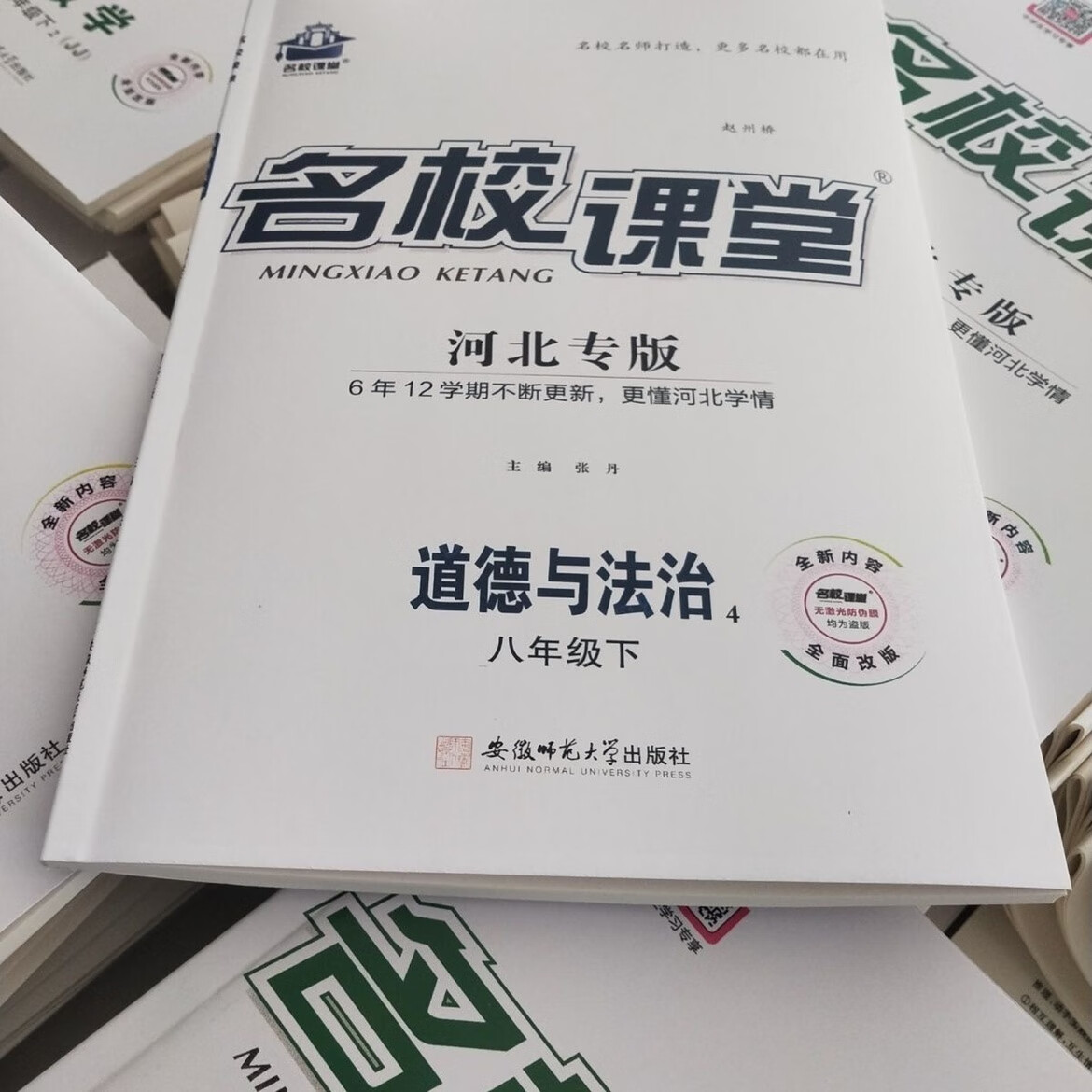司华2023名校课堂《河北专版》八年级下册道德与法治人教版同步练习册