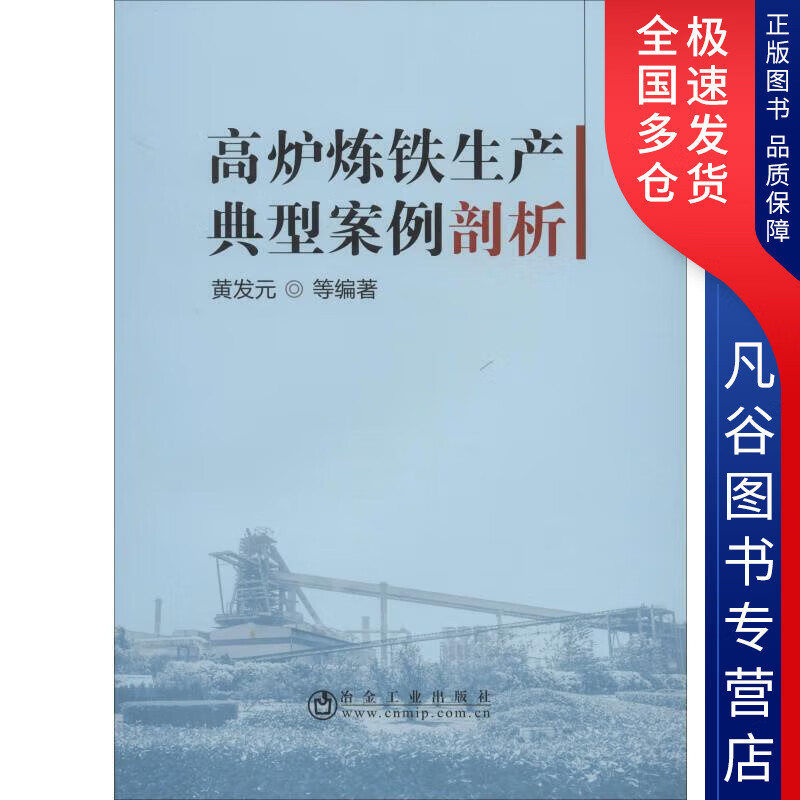 【书】高炉炼铁生产典型案例剖析 黄发元 等 著 冶金、地质