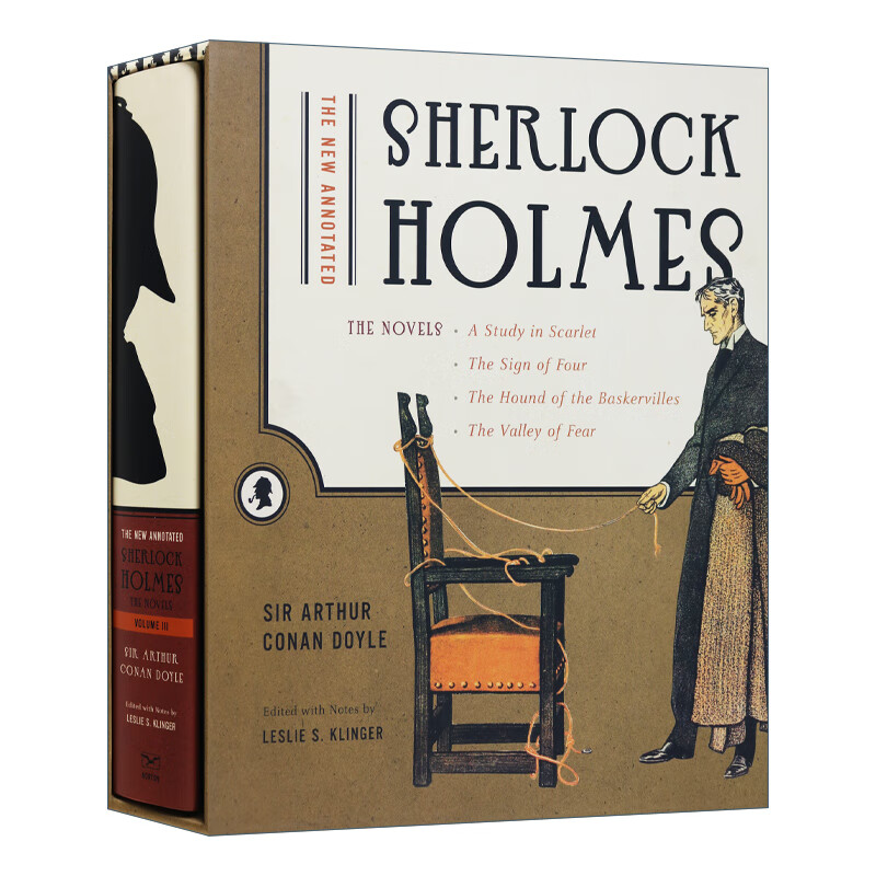 The New Annotated Sherlock Holmes Vol3 大侦探福尔摩斯第3卷 诺顿注释本 英文版 进口英语原版书籍 英文原版 精装 侦探推理小说