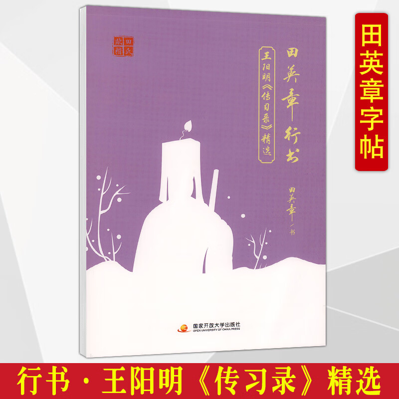田英章行书王阳明传习录精选字帖入门练字本小中大学生练字帖成年手写行书男女生字体漂亮硬笔书法钢笔临摹写
