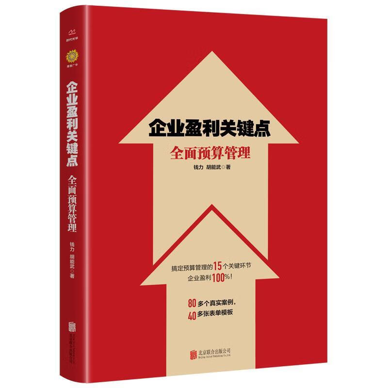 企业盈利关键点：全面预算管理 钱力,胡能武 北京联合出版有限公司
