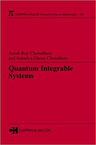 Quantum Integrable Systems