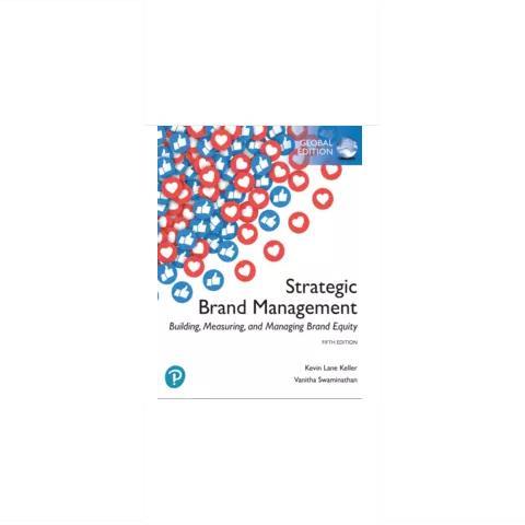 全彩纸质/-Strategic Brand Management Global Edition 5th课本 图片色