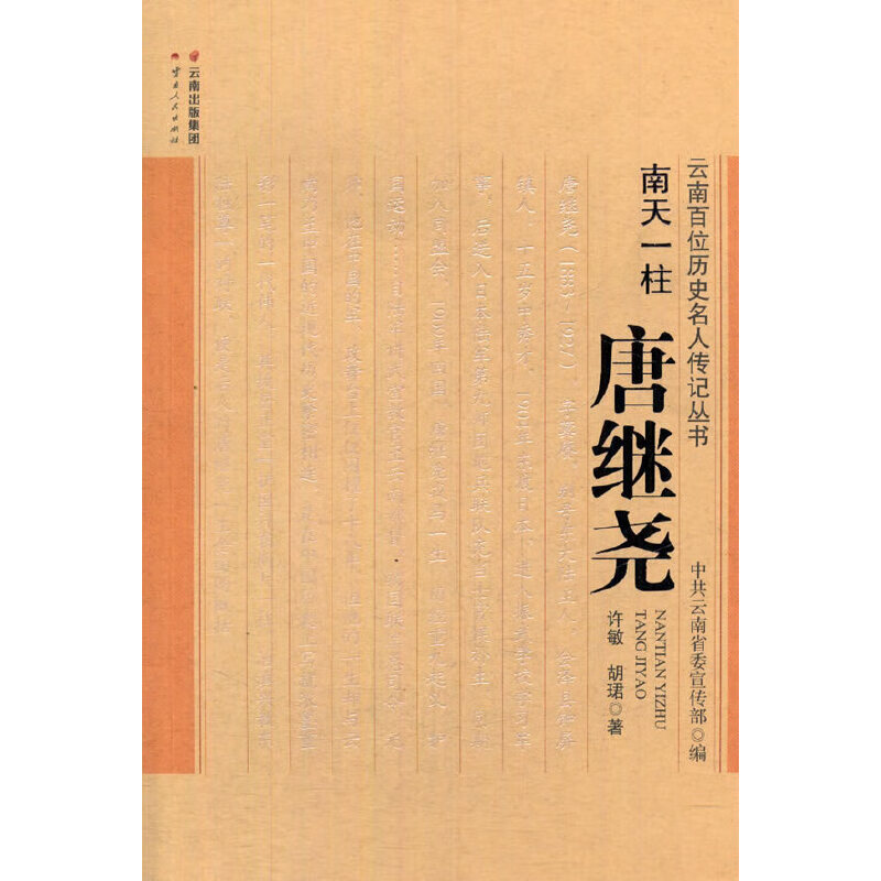 南天一柱——唐继尧
