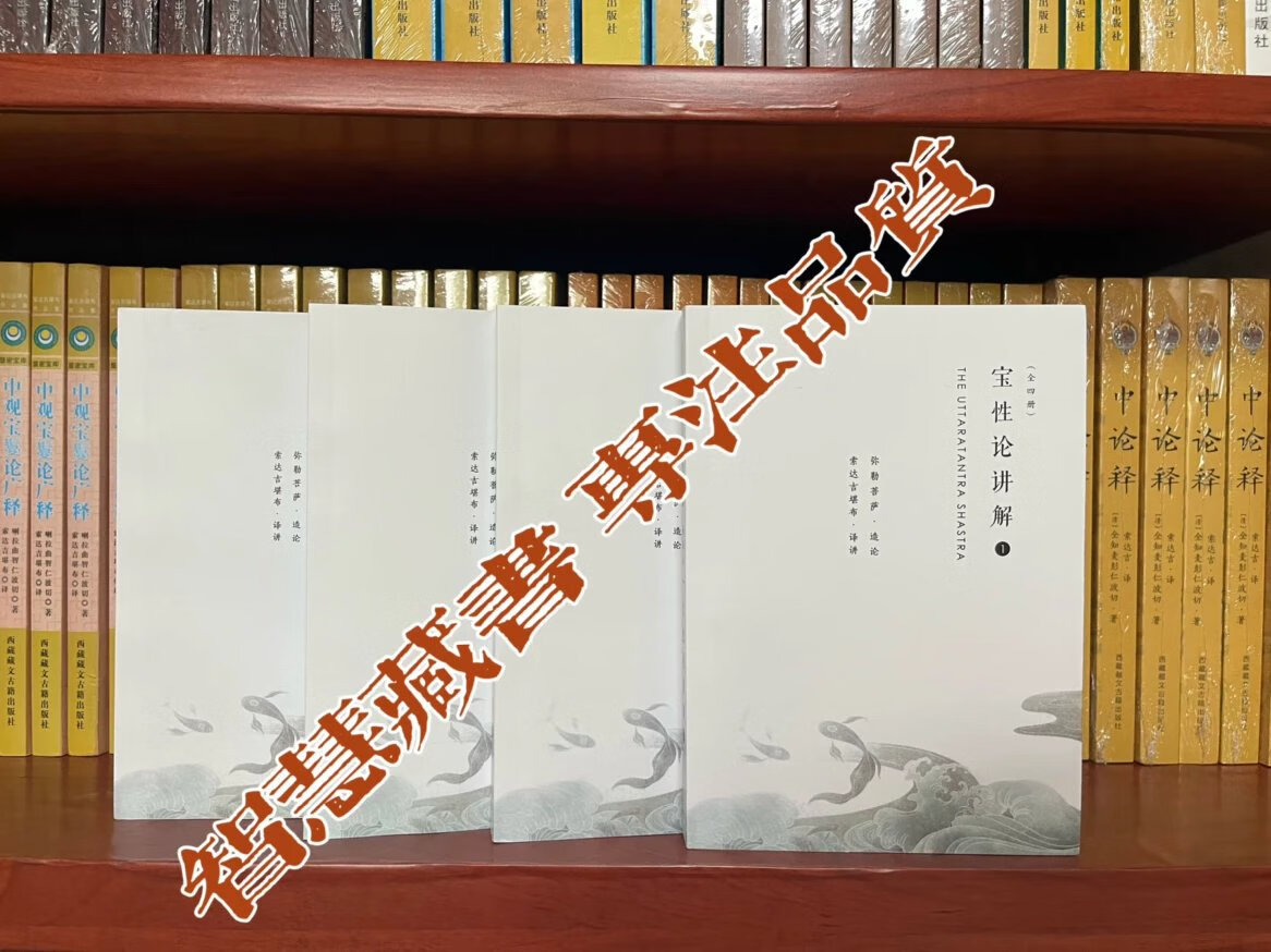 学院新书 【宝性论讲解】索师 1 2 34全套