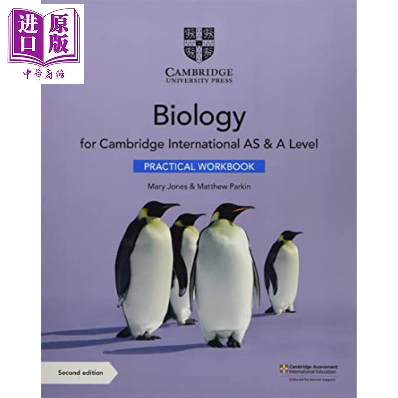 预售 Cambridge International AS ALevel Biology Practical Workbook 剑桥生物学实践练习册 英文原版进口教材