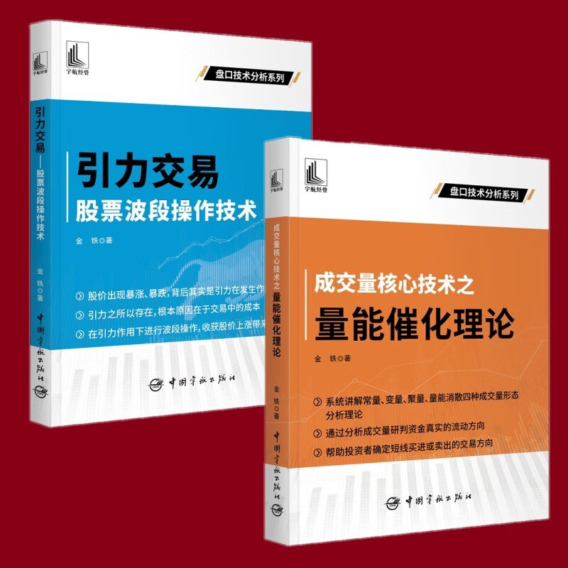 成交量核心技术之量能催化理论+引力交易：股票波段操作技术【套装2册】金铁作品