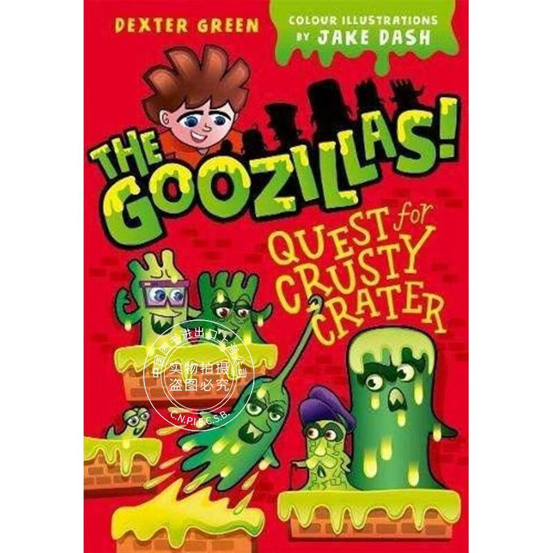现货 Goozillas !：探索硬壳陨石坑 英文原版 THE GOOZILLAS!:QU