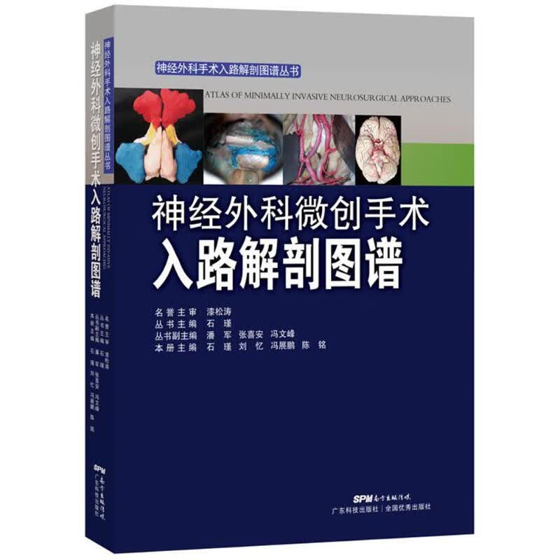 神经外科微创手术入路解剖图谱