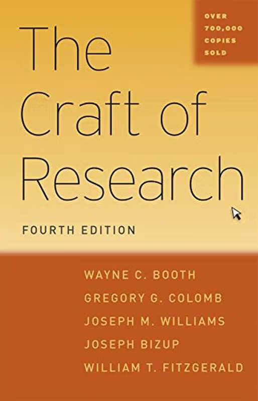 [原版现货]研究是一门艺术 第四版 The Craft of Research, Four