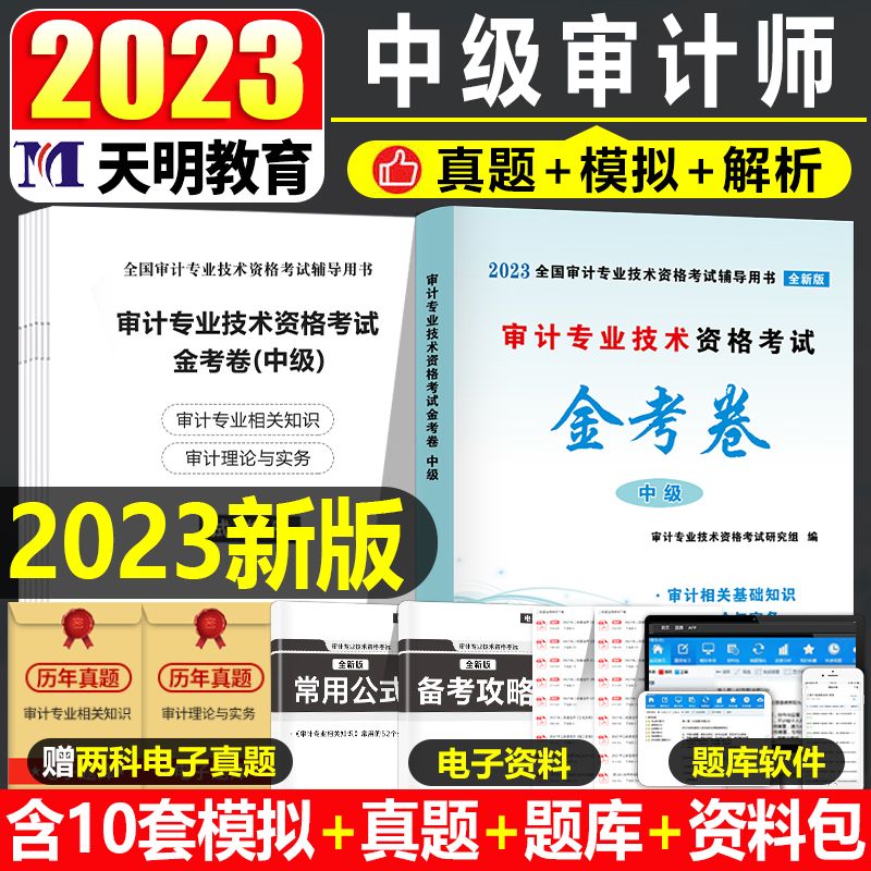 初级中级师必刷金题专业相关知识实务 现货 中级审计【金考卷】