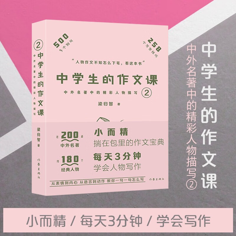 中外名著中的精彩人物描写2（中学生的作文课）