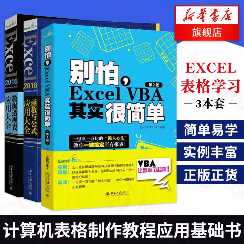 （新三大神器）Excel 2016数据透视表应用大全+Excel 2016函数与公式应用大全+别怕